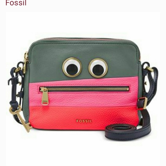 Fossil | Bags | Iso Piper Bot Toaster Googly Eye Bag | Poshmark